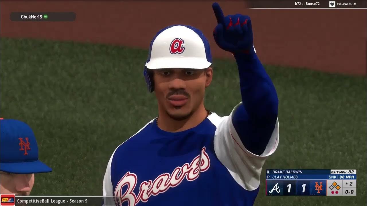 MLB The Show 25: CBL - S9 - Gm 3 - ATL @ NYM - YouTube