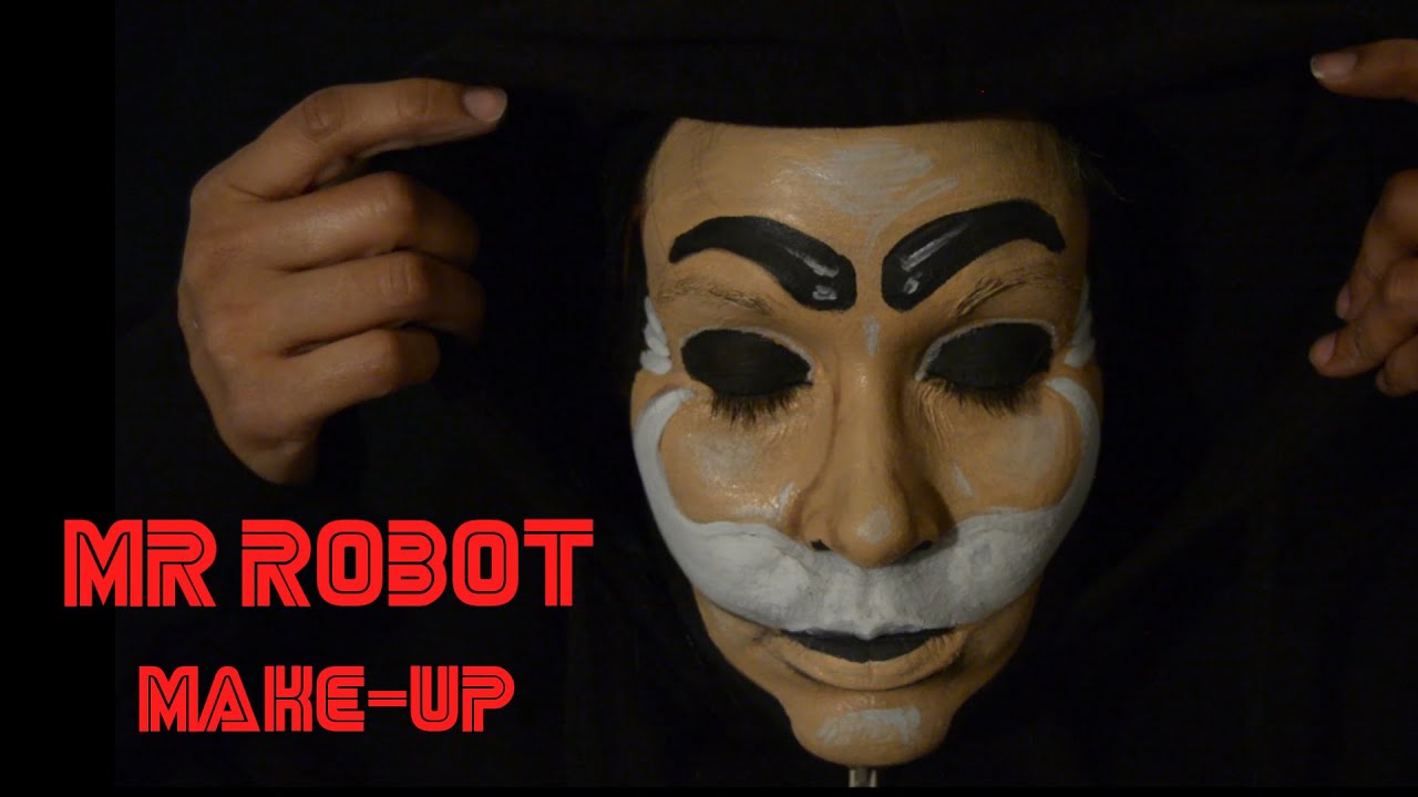 Mr Robot F-Society mask - YouTube