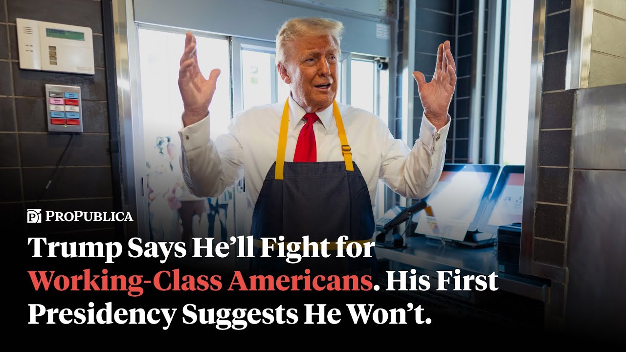 Trump Says He’ll Fight for Working-Class Americans. His First ...