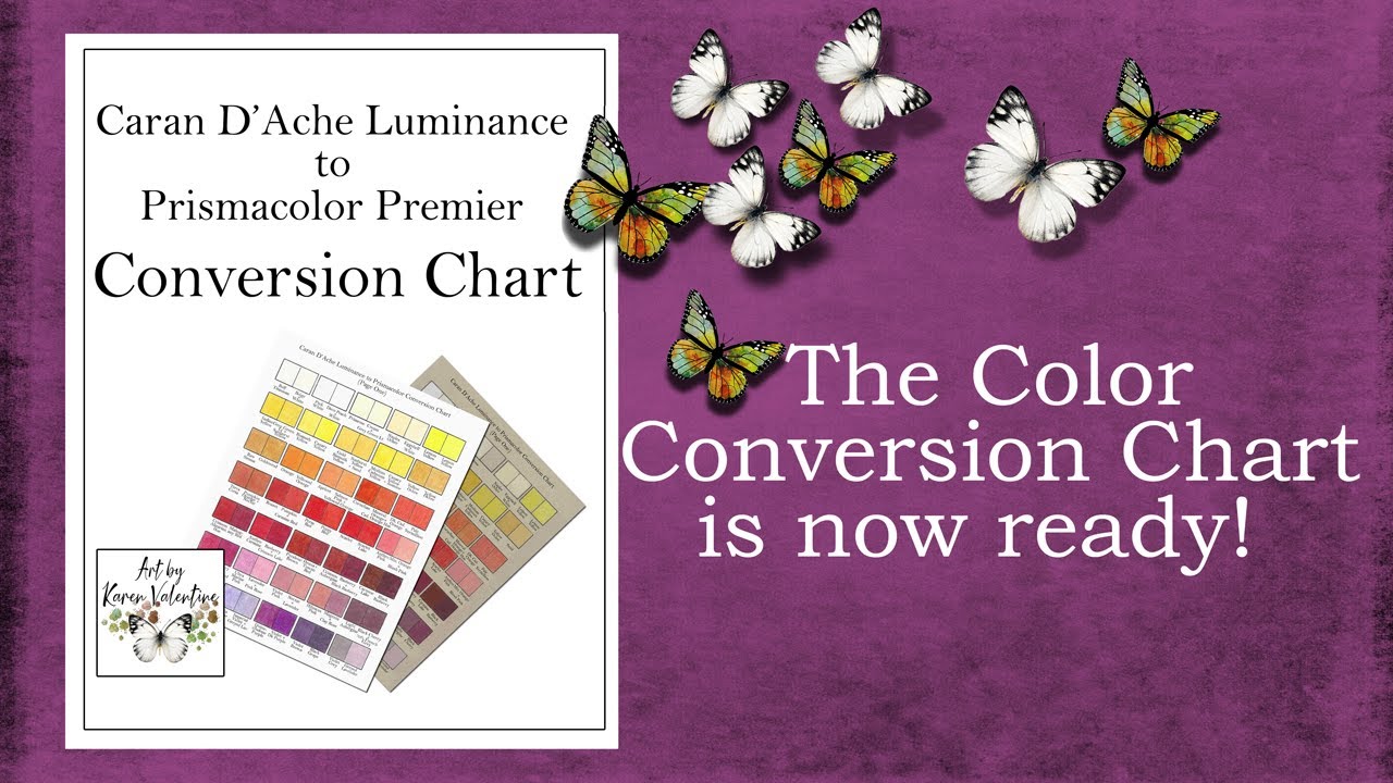 Luminance to Prismacolor Comprehensive Color Chart now available! - YouTube