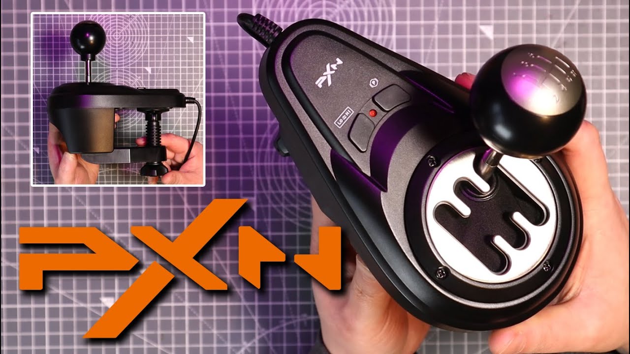 PXN A7 H-Pattern Shifter [UNBOXING] PC/PXN and Thrustmaster compatible ...