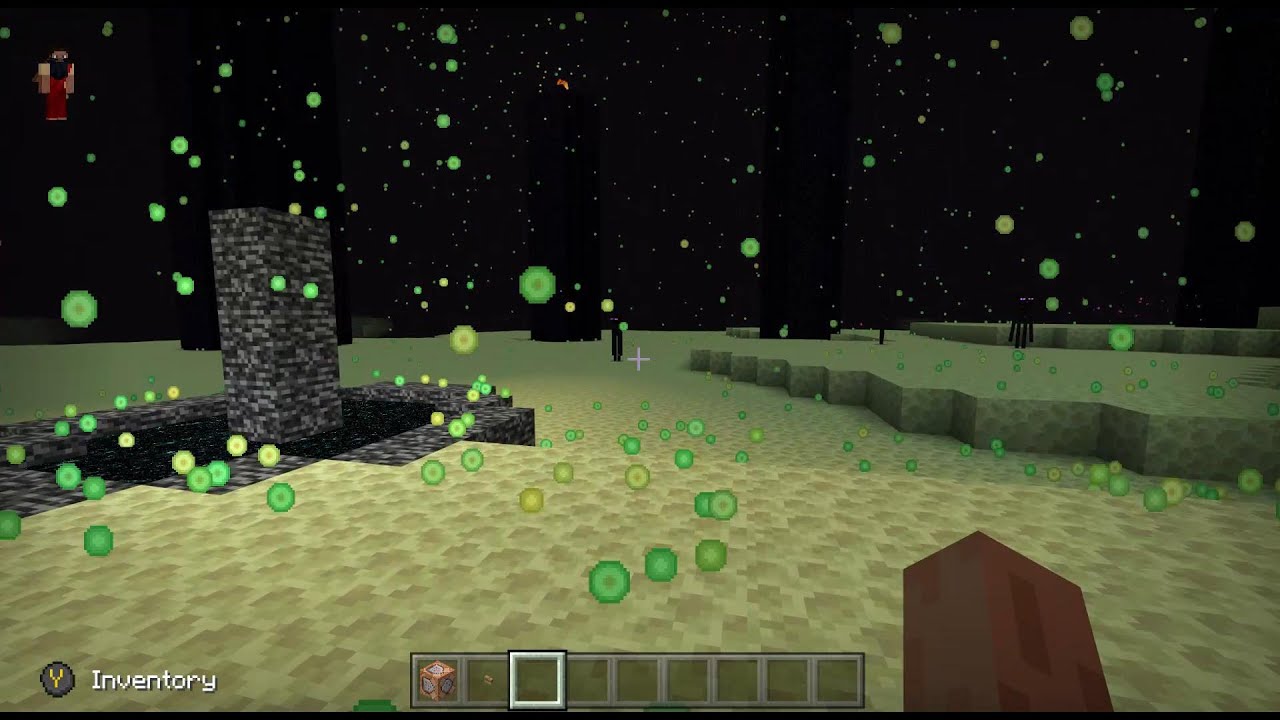 How to make it rain Xp in the End in Minecraft!!! - YouTube