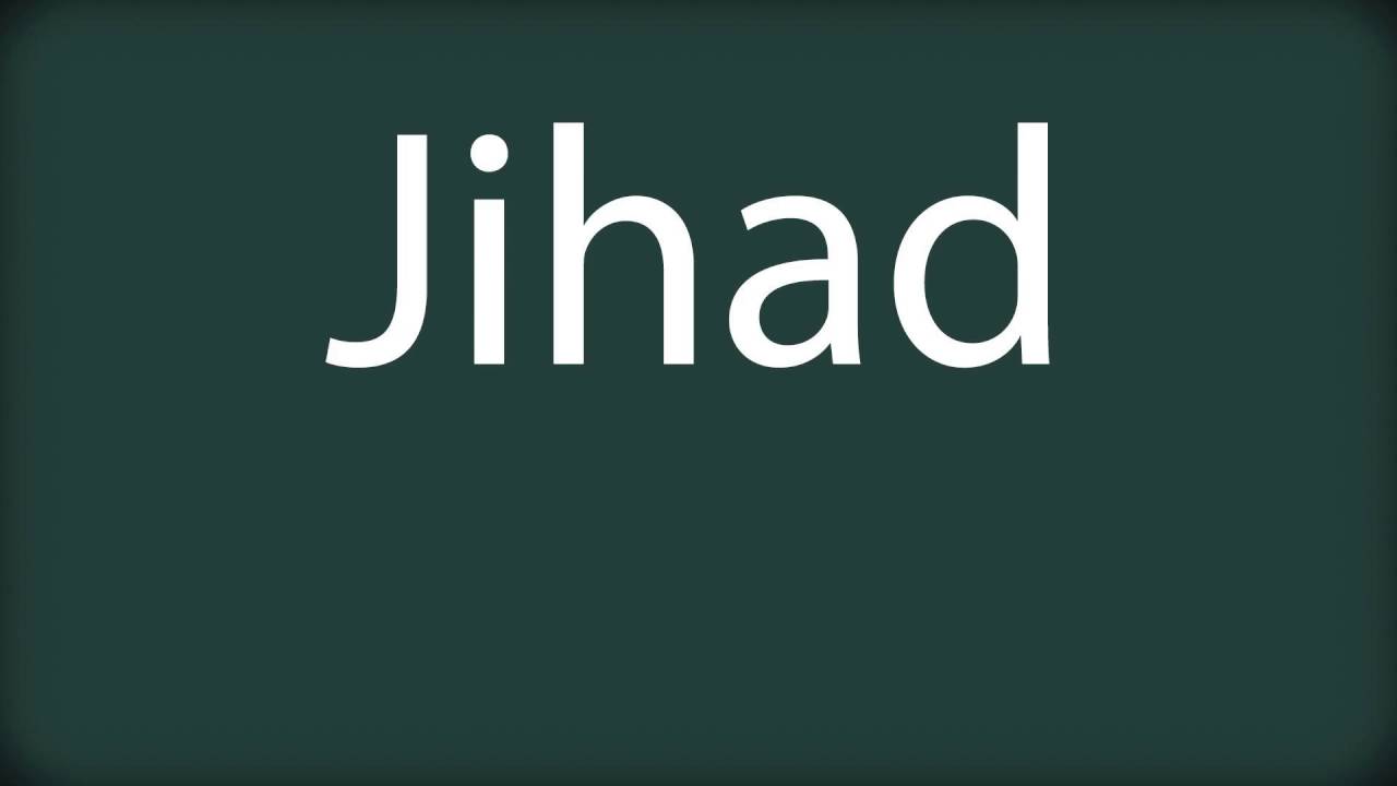 How to pronounce Jihad - YouTube