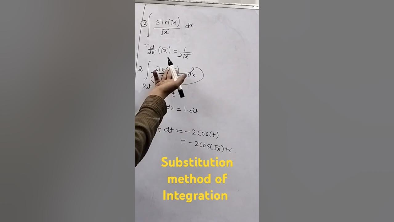 Integration using Substitution Method - YouTube