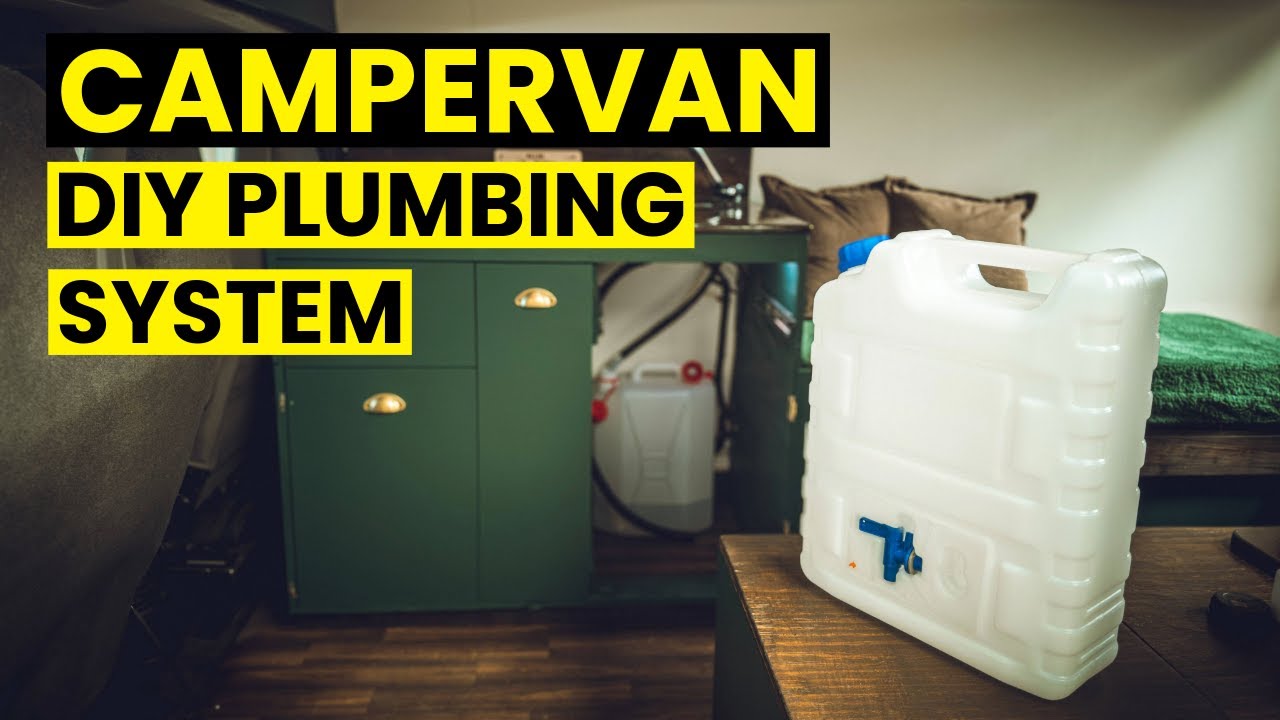 Cheap And Easy DIY Campervan Water System | VAN BUILD EP 14 - YouTube