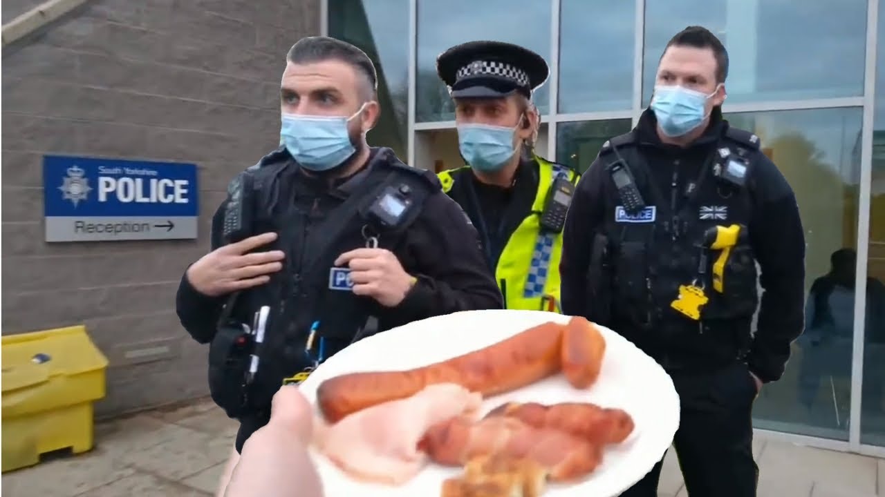 We had a PORK ONLY Pignic at the POLICE Station - YouTube