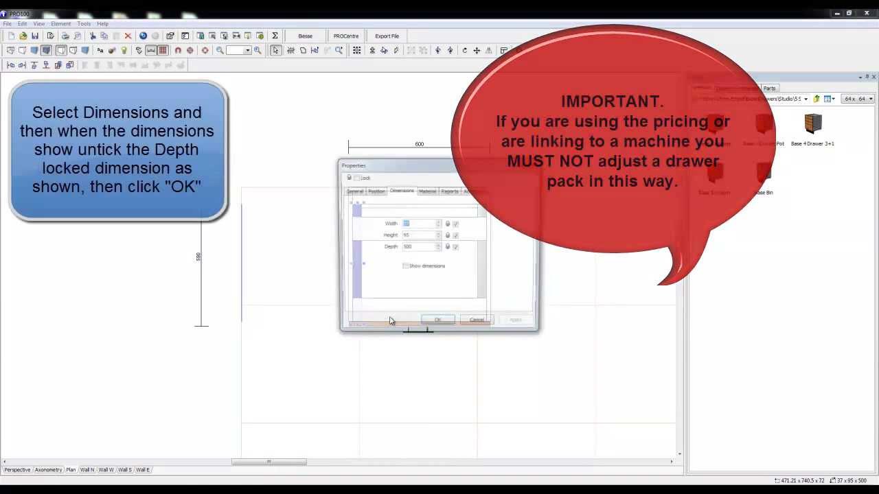 PRO100 - How to unlock Drawers - YouTube