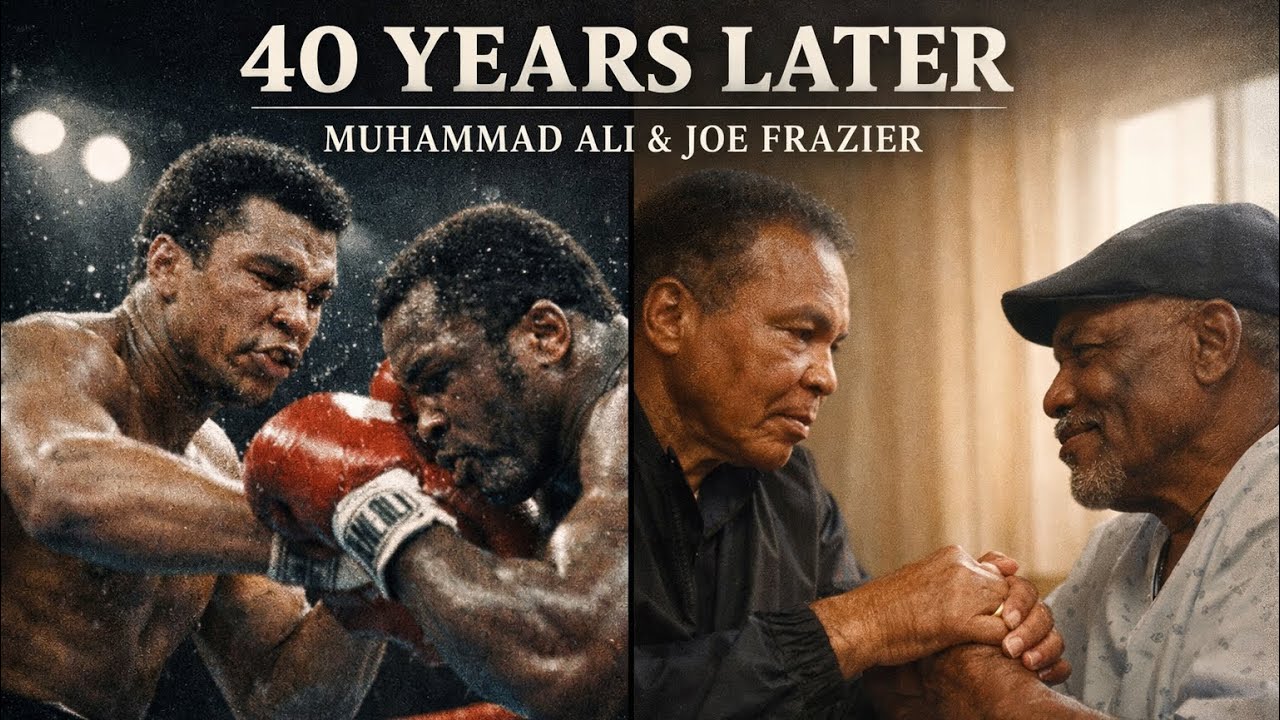 Muhammad Ali's Last Meeting with Joe Frazier After 40 Years-What ...