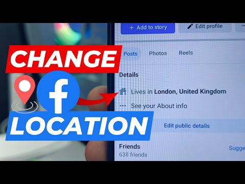 How To Change Facebook Location Setting