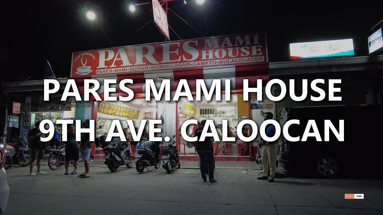 Pares Mami House 9th Avenue Caloocan - YouTube