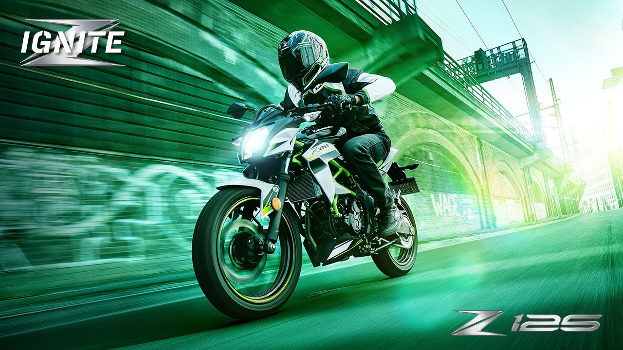 Kawasaki Z125 - Action Video - YouTube