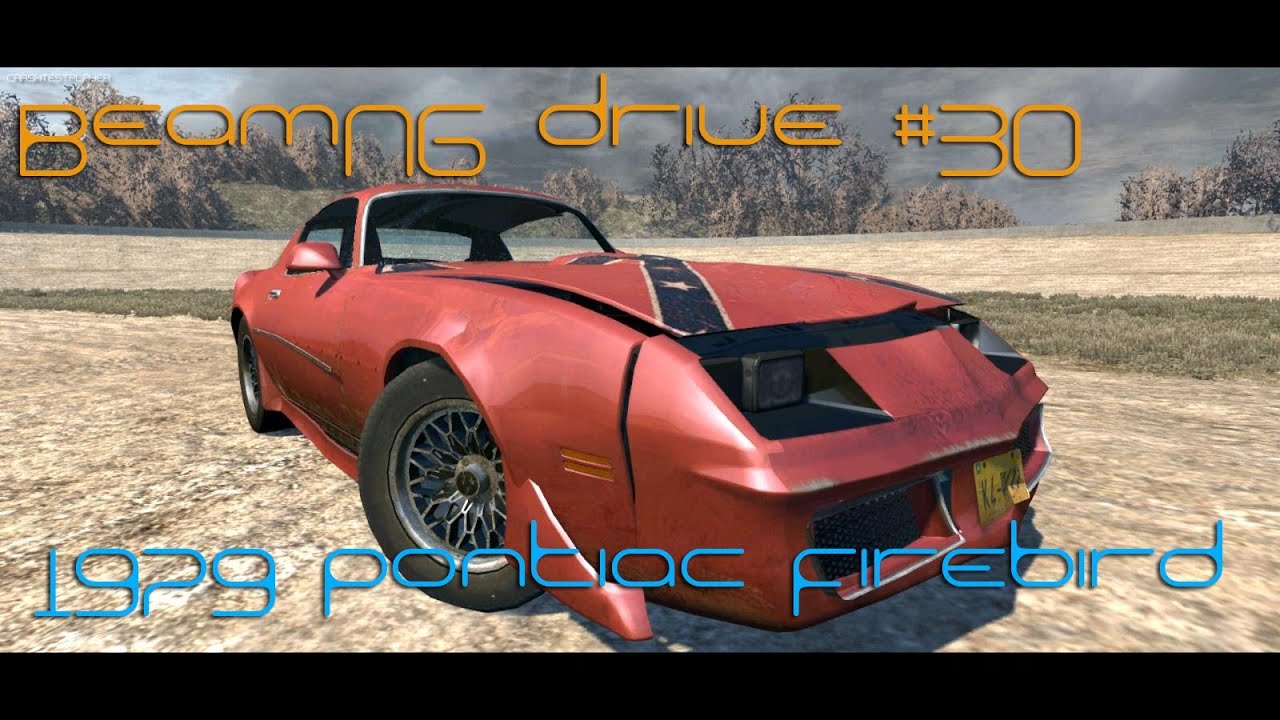 BeamNG drive #30 - 1979 Pontiac Firebird - YouTube