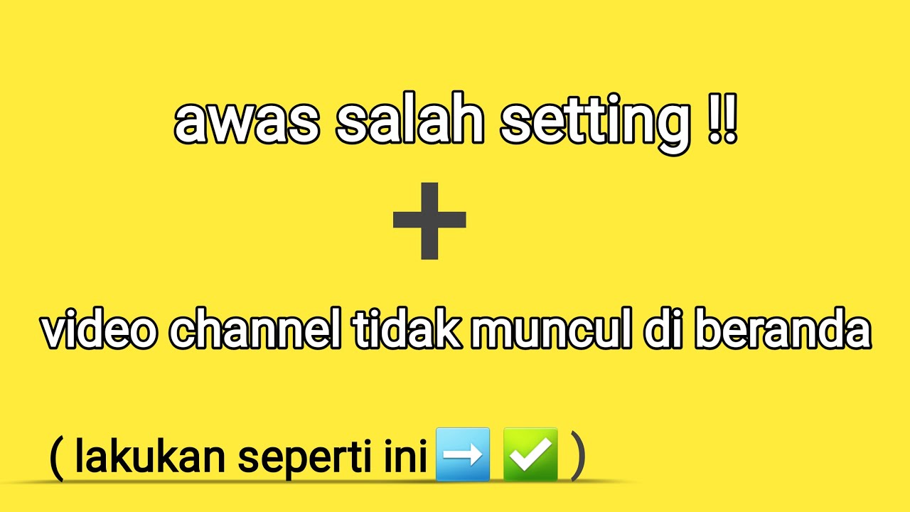 Cara setting video YouTube agar banyak yang nonton | yang benar 2023 - YouTube