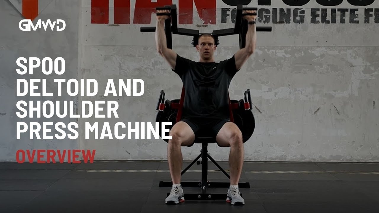GMWD Deltoid and Shoulder Press Machine SP00 | Product Overview - YouTube