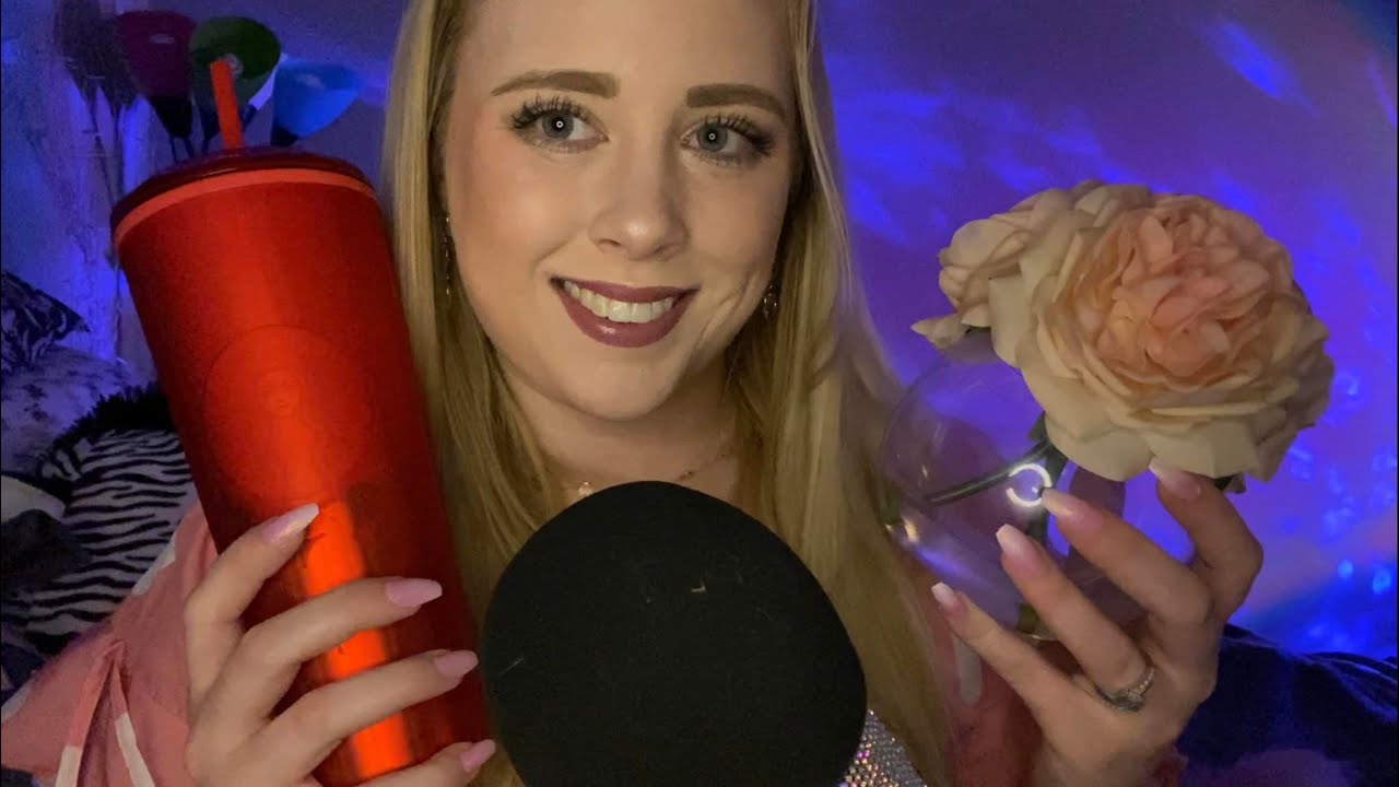 ASMR Valentines Items and Life Update - YouTube