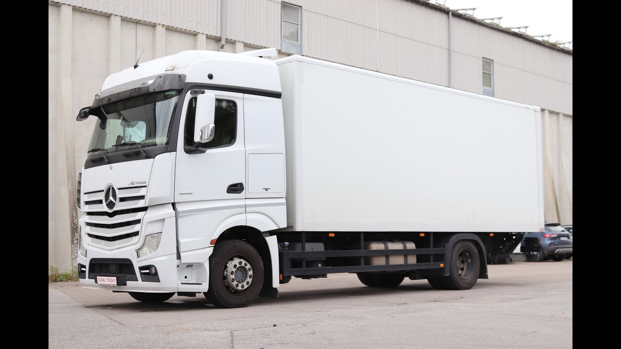 Mercedes-Benz Actros 1845 Koffer/box truck - YouTube