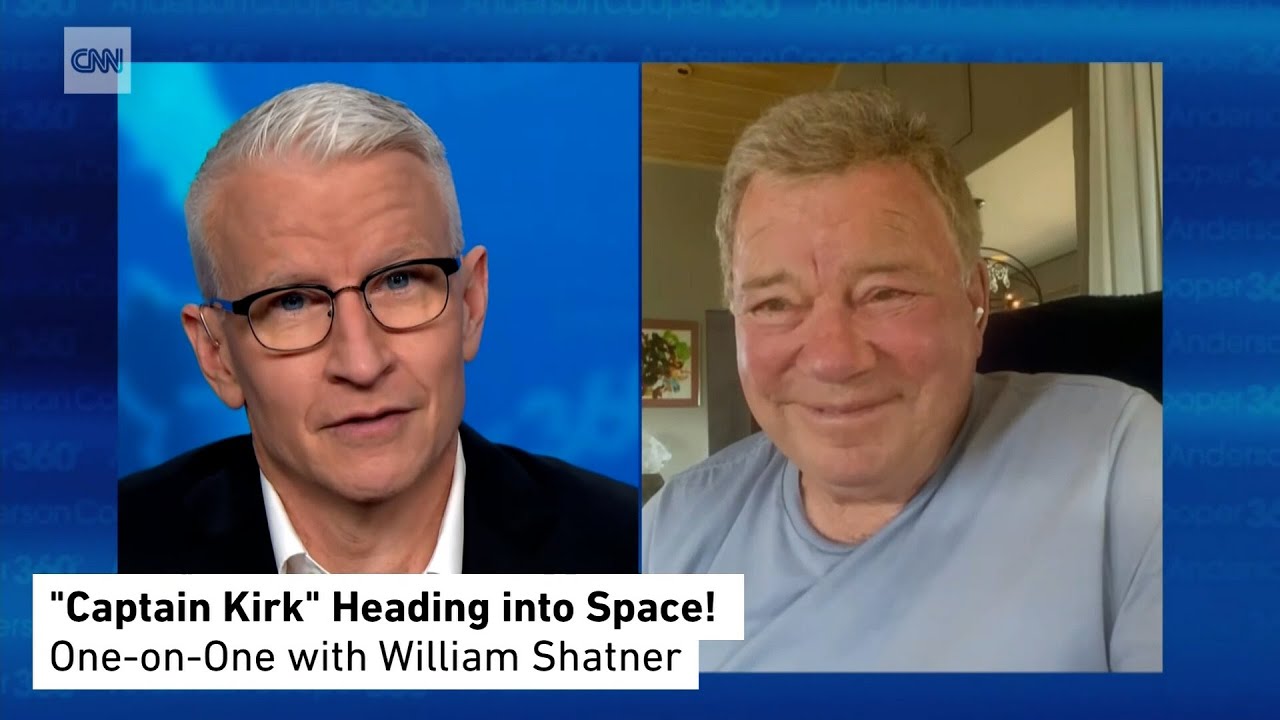 Anderson Cooper Interviews William Shatner, "Full Circle," CNN, October ...