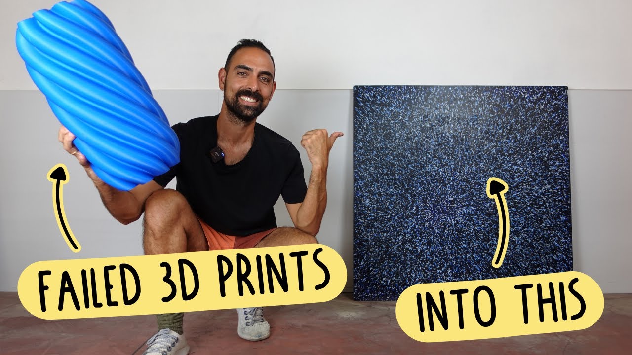 What to do with all that 3D printing WASTE? - YouTube