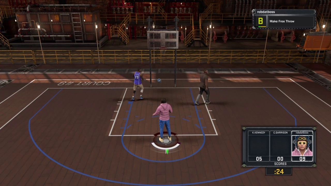 NBA 2K17 My park part 2 - YouTube