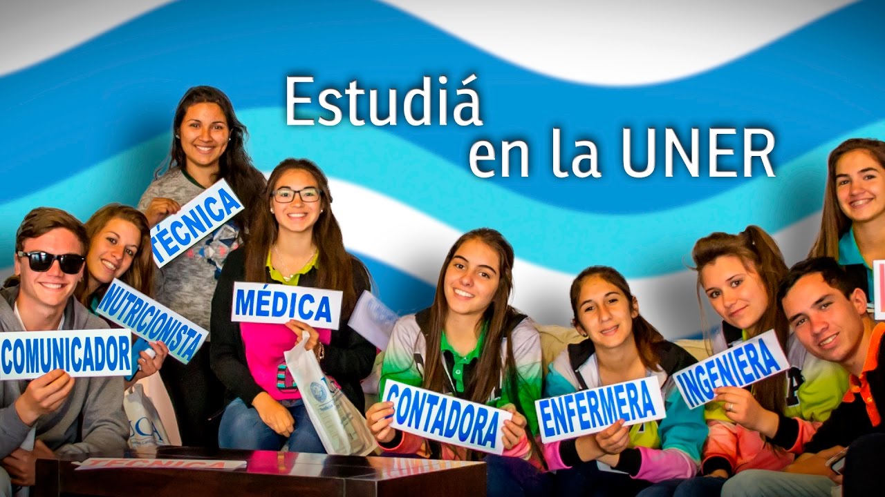 Estudiá en la UNER - Universidad Pública Siempre - YouTube