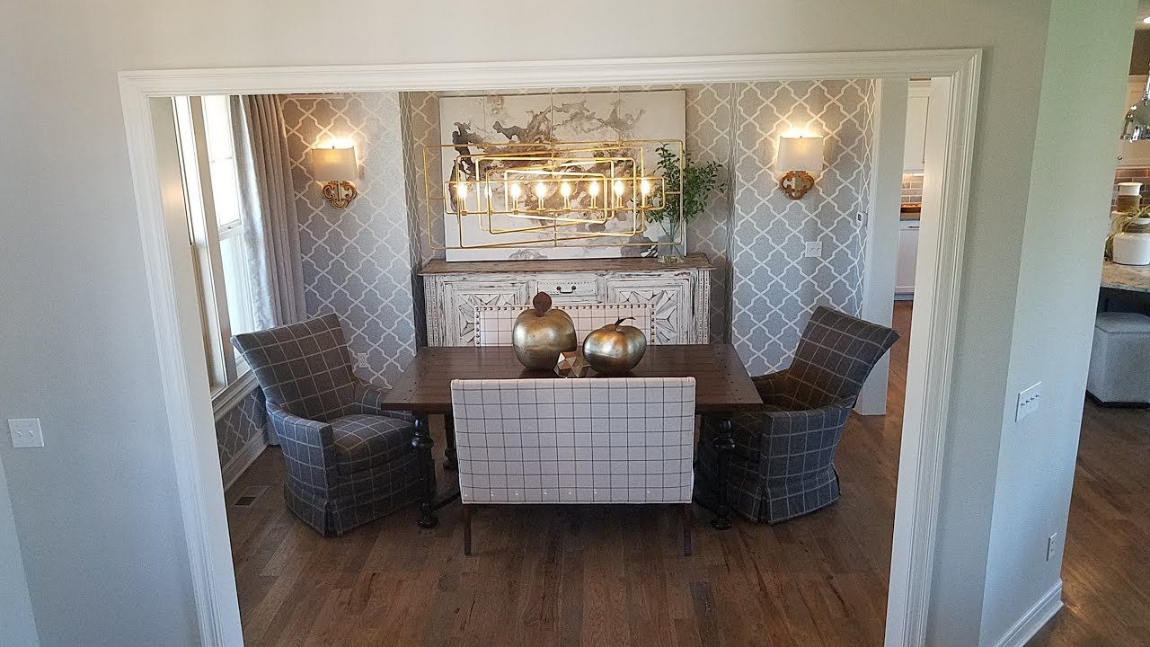 Model Home Tour/ Decorating With Bold Colors, Patterns, And Accessories ...