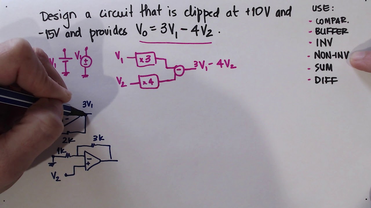 circuit design example - YouTube