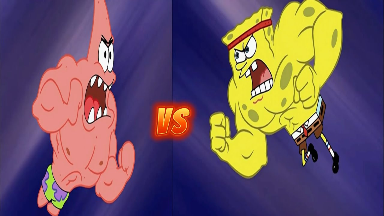 Patrick and Spongebob Flying Towards Each Other for 10 Hours - YouTube