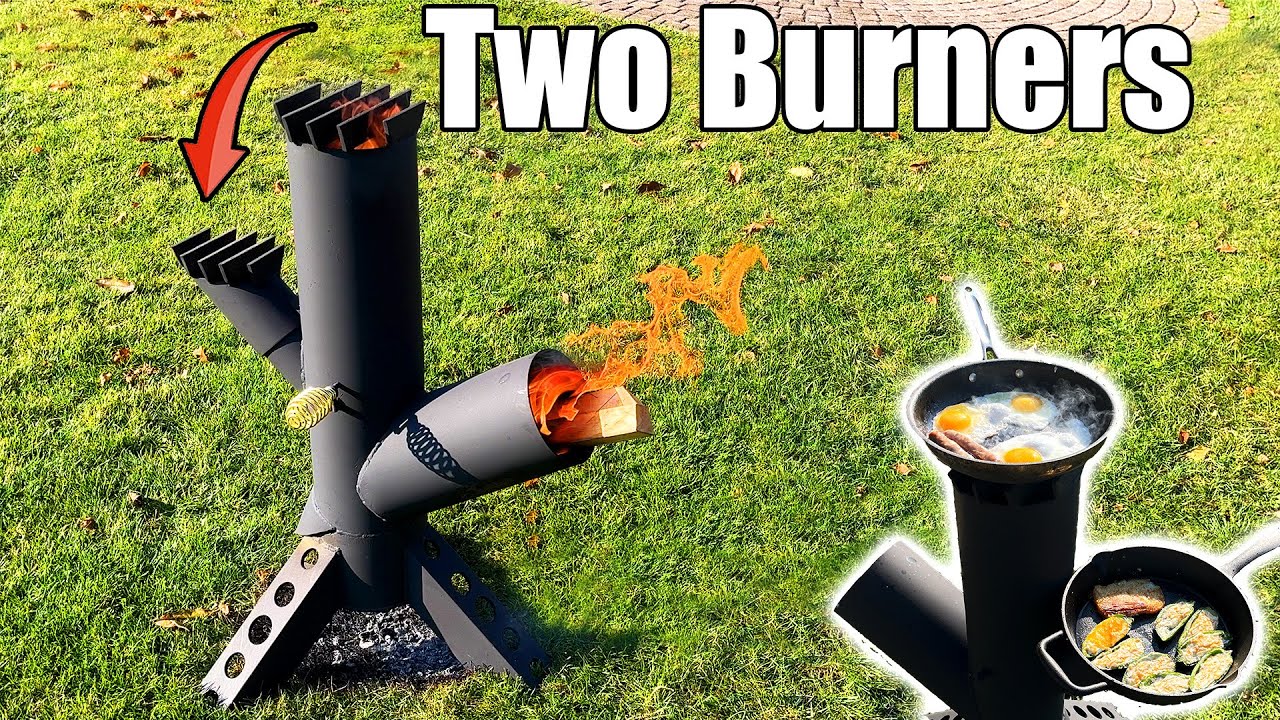 I Made The Worlds Best Rocket Stove - YouTube