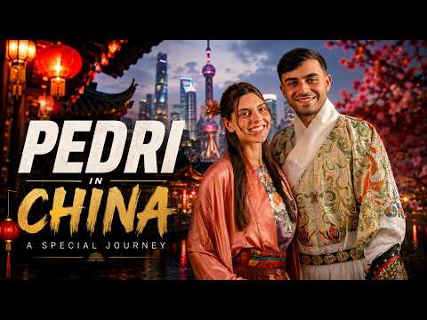 Pedri’s Family Trip to China 🇨🇳 | Amazing Moments at the Great Wall