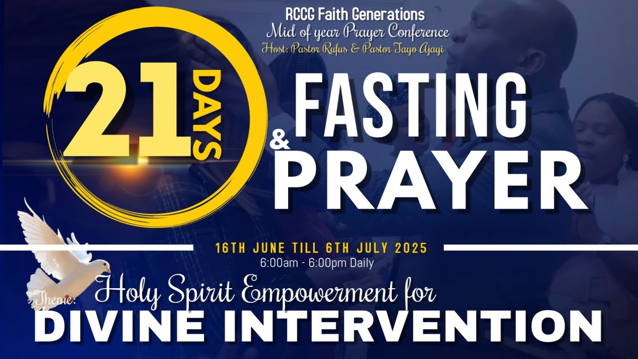 21 DAYS FASTING & PRAYER / Day 2 / Live With Pastor Rufus - YouTube