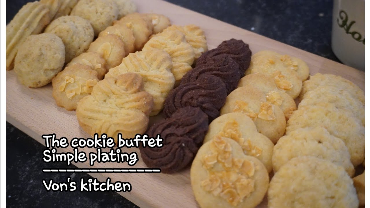 The cookie buffet | Simple plating - YouTube