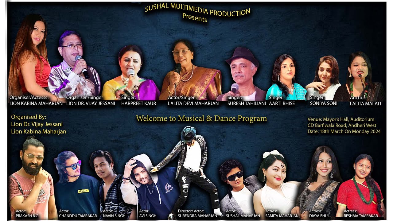 sushal multimedia production presents, musical and dance program 2024 ...