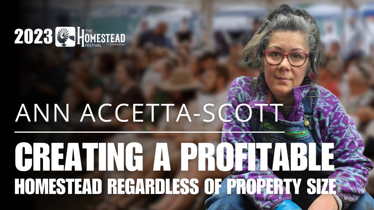 Ann Accetta-Scott: Creating a Profitable Homestead Regardless of ...