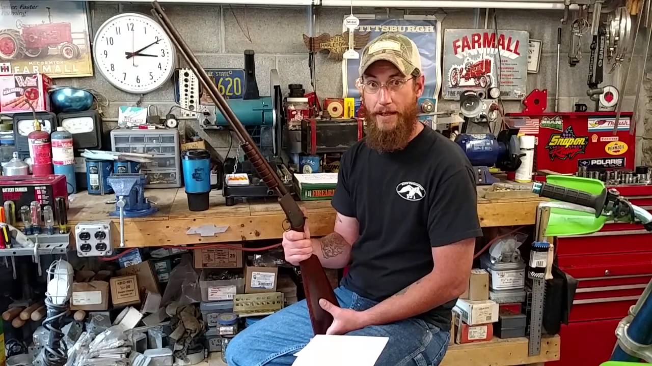 (RARE) Marlin Model 37, Pump Action 22 Rifle. - YouTube
