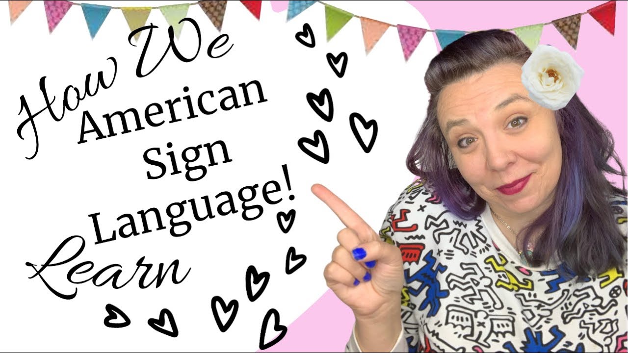 How We Practice ASL || ASL For Beginners || Homeschool Language ...