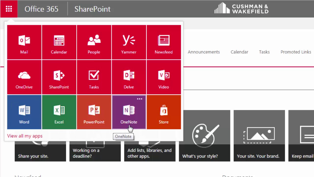 2 Navigating a SharePoint Site - YouTube