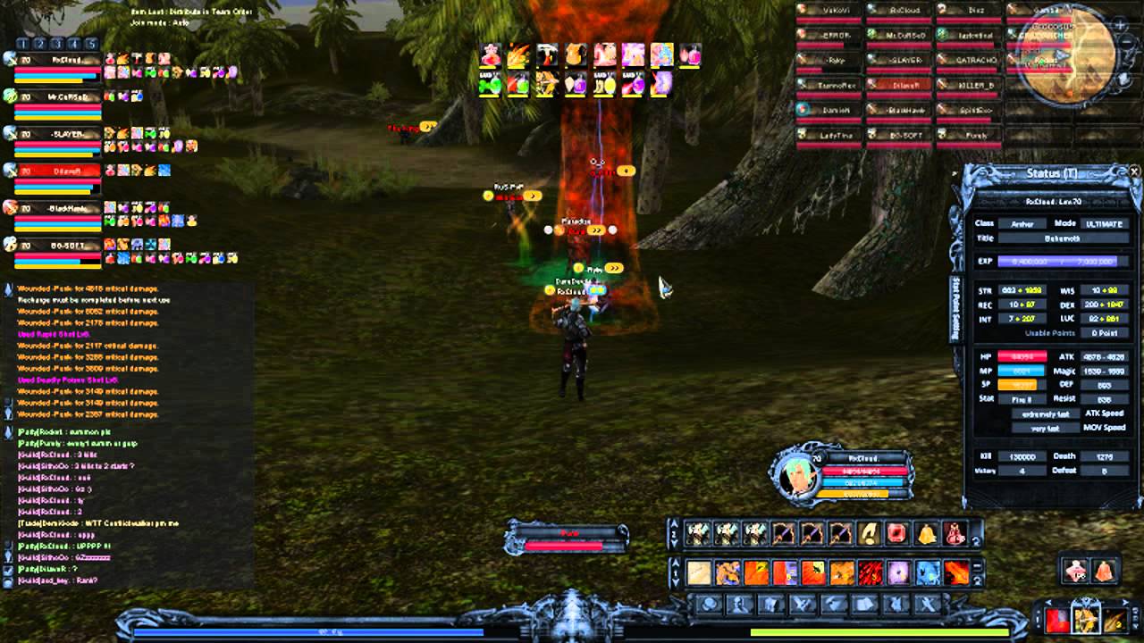 league Of Shaiya Rank up 130K - YouTube