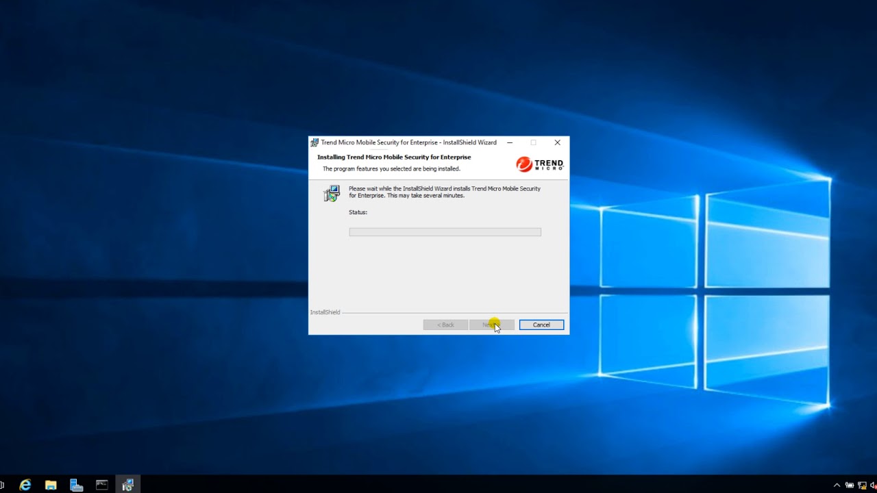 How to install Trend Micro Mobile Security server - YouTube