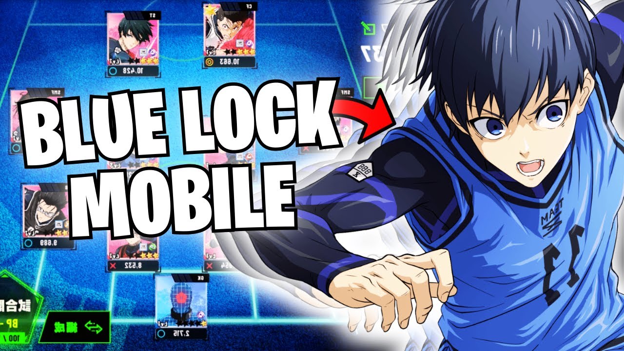 DANS 3 JOURS TU PEUX JOUER A CE NOUVEAU JEU BLUE LOCK MOBILE INCROYABLE ...