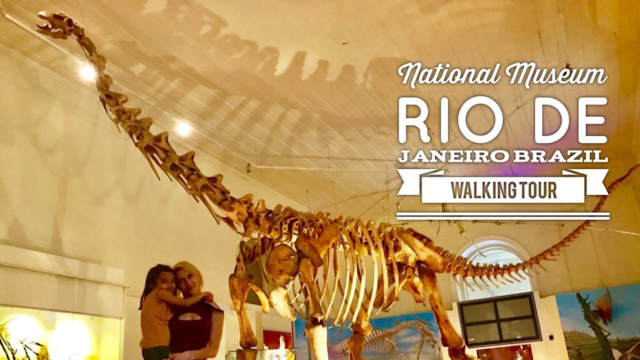 The National Museum Rio De Janeiro Brazil Walking Tour Before the Fire ...