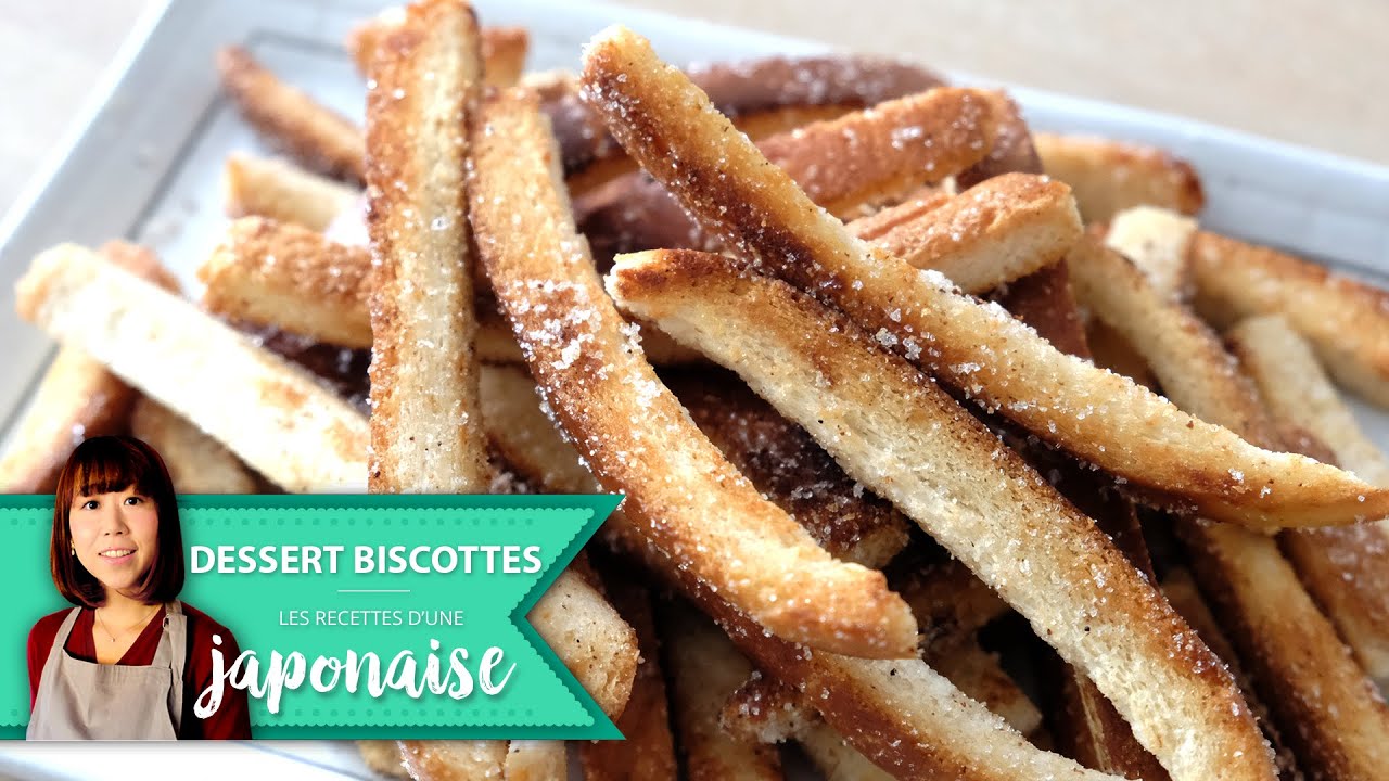 Recette Dessert Biscottes sucrées | Les Recettes d'une Japonaise ...