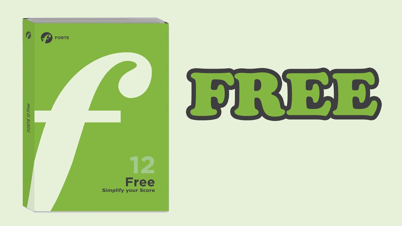 FREE FORTE Basic by FORTE Notation - YouTube