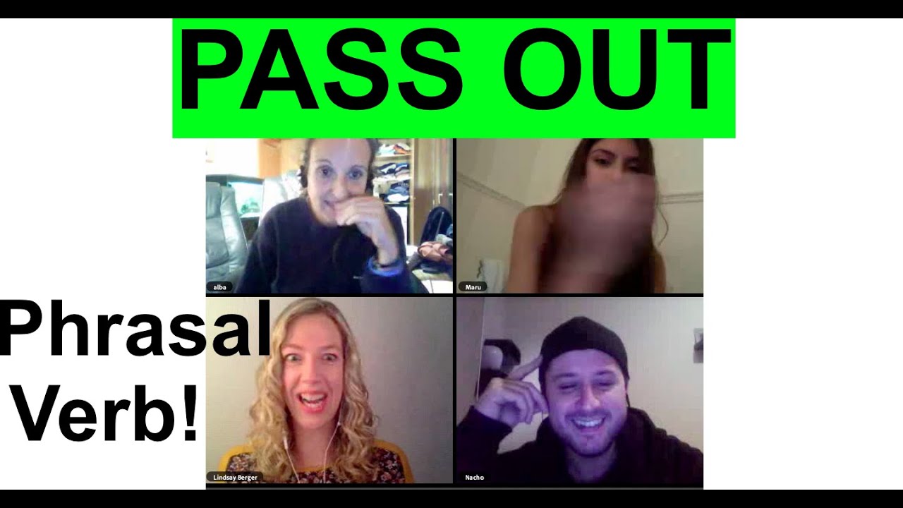 Pass Out Learn This Phrasal Verb YouTube pass-out-learn-this-phrasal-verb-youtube