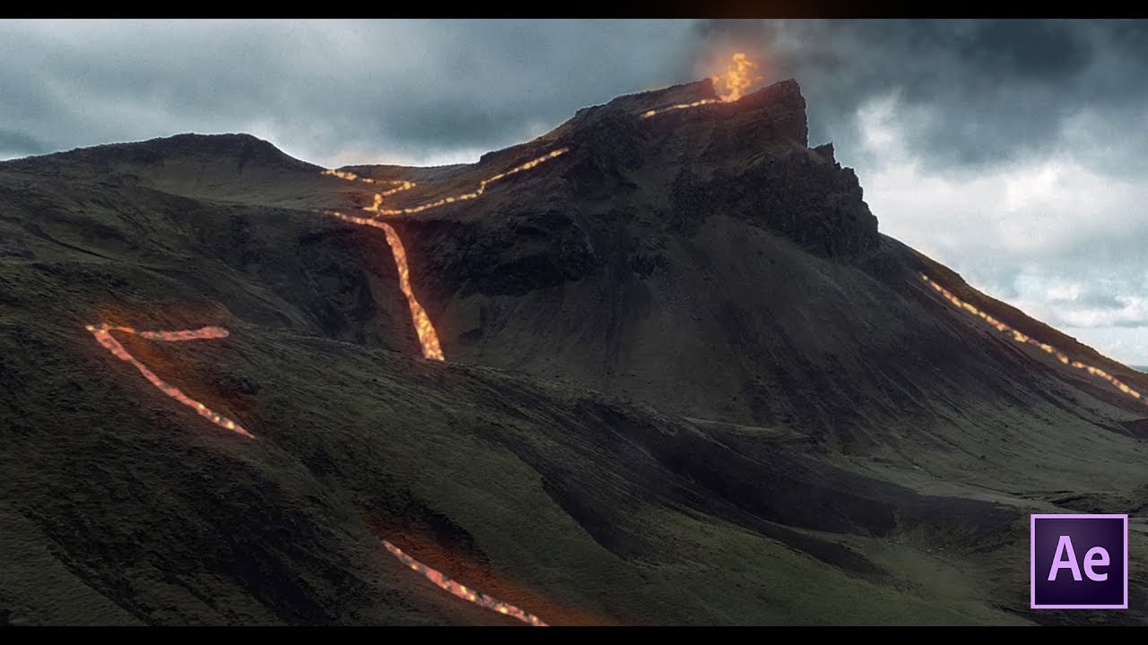 Create a Volcano in After Effects - YouTube