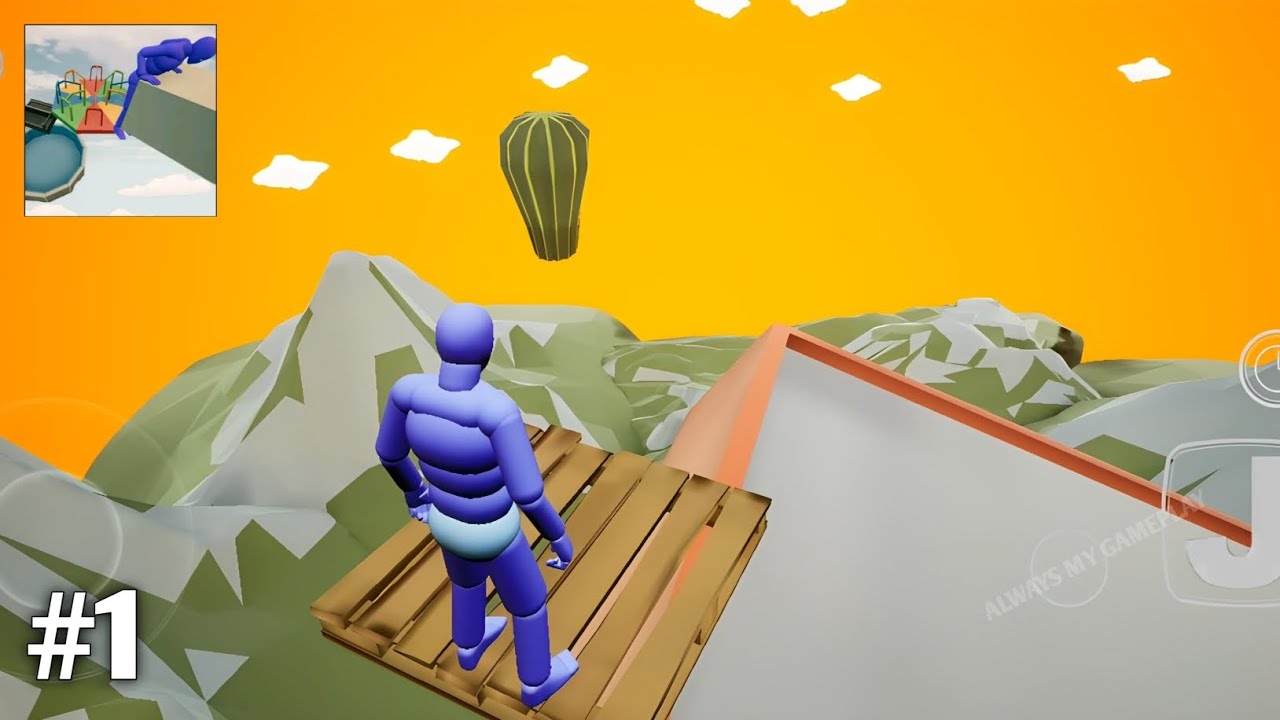Only Up! Parkour Ragdoll - Gameplay Part 1 (Android iOS) AMG Always My ...