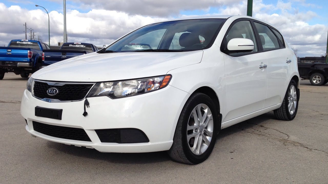 Used Kia Forte in Winnipeg MB - 2011 Kia Forte EX Hatchback - YouTube
