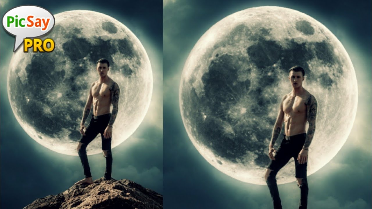 editing moon manipulation in picsay pro || Tutorial Picsay pro. - YouTube