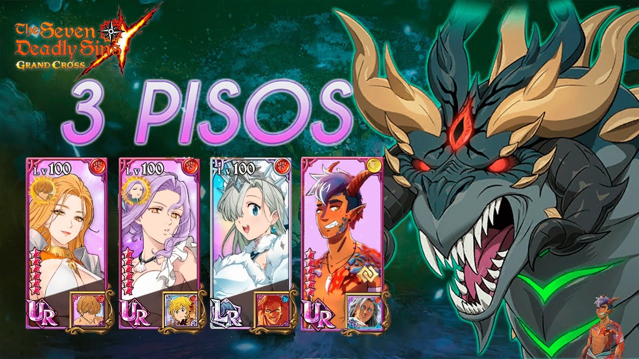 🐲DRAGON CON 3 PERSONAJES! 🐲 || BESTIA NIDHOGGR || 7DS GRAND CROSS - YouTube