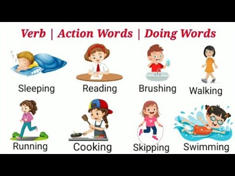 Learn English Action Words with Pictures in Marathi & Hindi! - YouTube