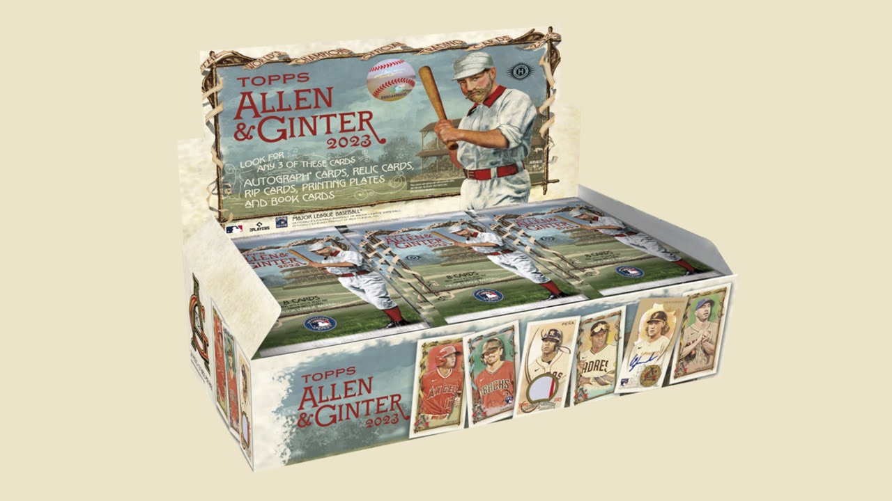 2023 Allen & Ginter Hobby Box Part 3 - YouTube